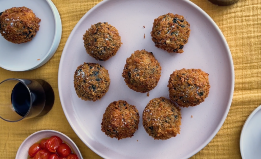 Cheesy Spinach and Artichoke Arancini - BelGioioso Cheese